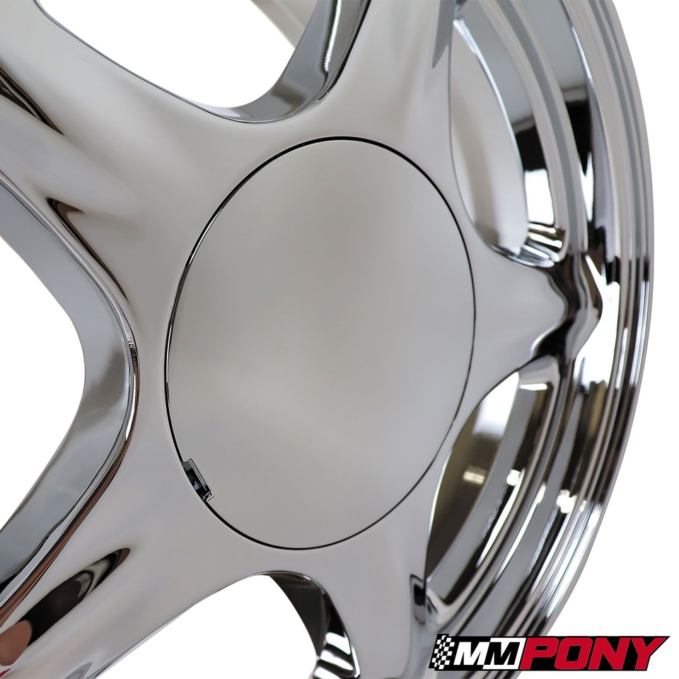 CA 1979-1993 17X8 Chrome 4 Lug Pony Wheel 196731110238| eBay