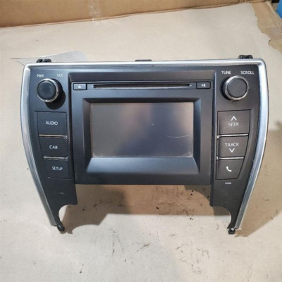 2015 Toyota Camry Radio Receiver CD Player Information Display Screen ...