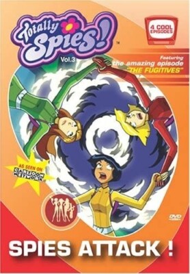 Totally Spies Vol. 3 Spies Attack! DVD 2004 | Cartoon Network | USED ...