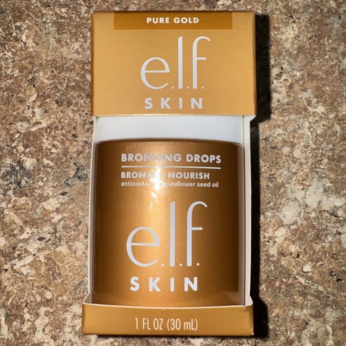 ELF Bronzing Drops PURE GOLD BRONZE 2 FULL SZ 1oz/30mL SEALED BOX | eBay
