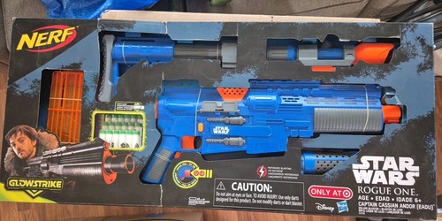 Star Wars NERF Glowstrike Captain Cassian Andor (EADU) DELUXE BLASTER Rogue One | eBay