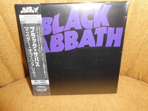 Black Sabbath - Master Of Reality CD 2002 Japanese mini lp SEALED Ozzy ...