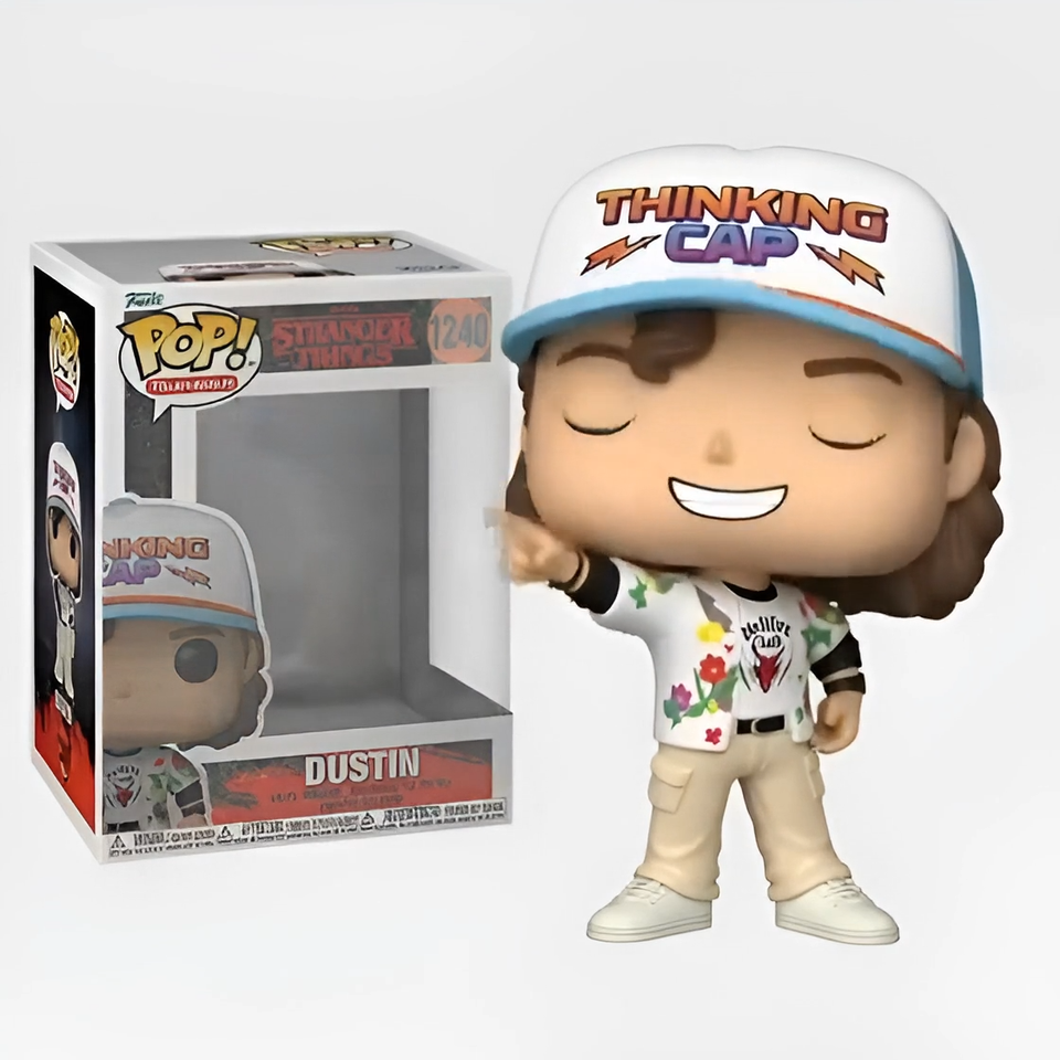 Figurine PVC Funko Pop - Dustin 1240 # - Stranger Things - Serie ...