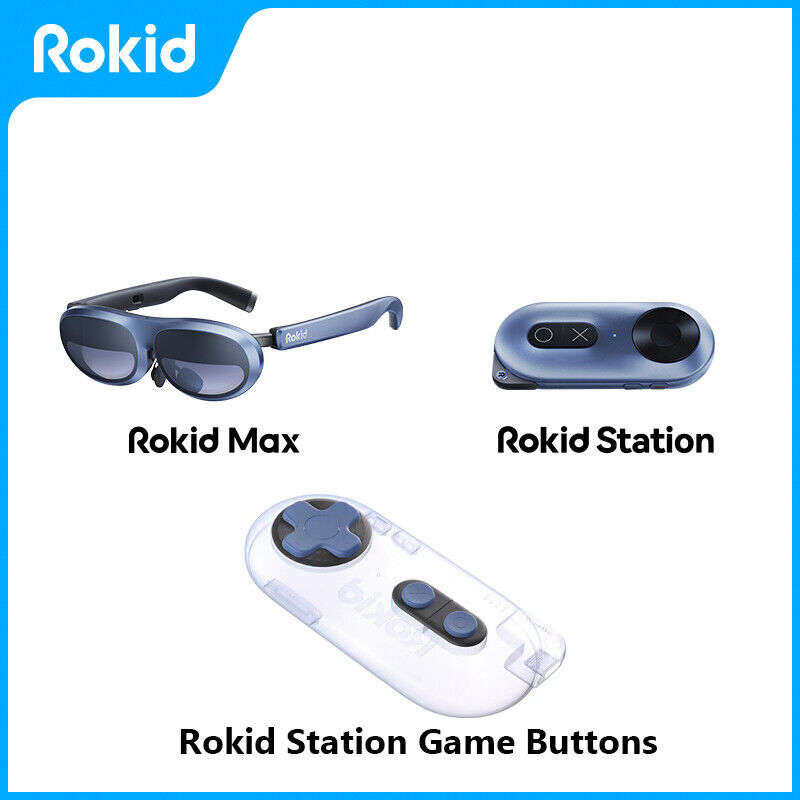 Rokid Max 2 AR 3D Smart Glasses Micro OLED 215”Max screen 50° FoV ...