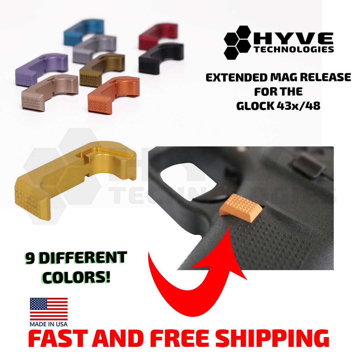 Glock 43x Extended Magazine Glock Magazines Clips Accessibility Tools
