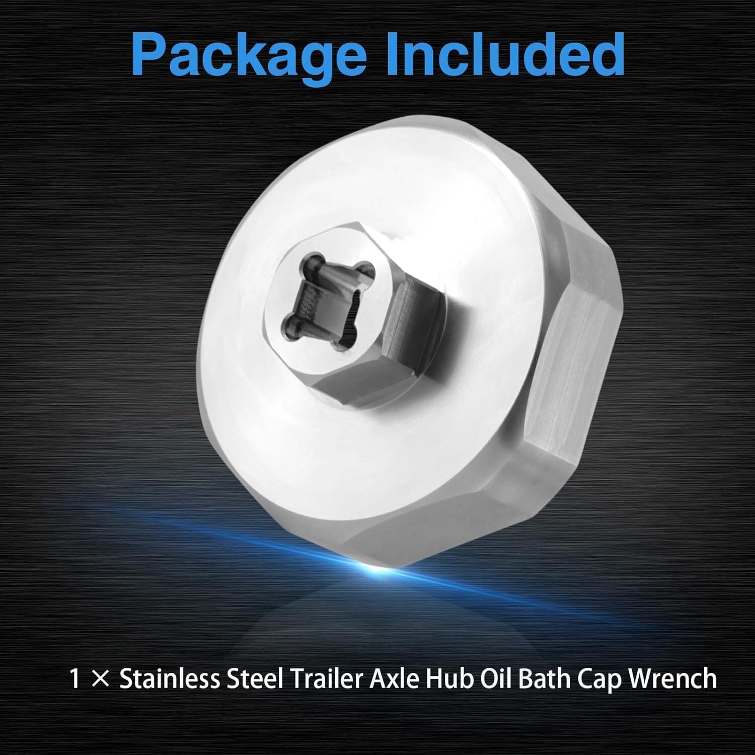Trailer Axle Hub Oil Bath Cap Wrench for Dexter 9K 10K 8-415 2009+, 8 ...