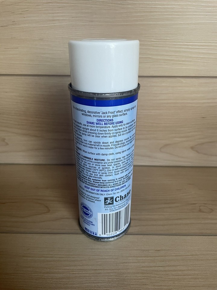 Santa’s Best Ice Crystals Spray Glass Frost Window White Snow 5oz ...