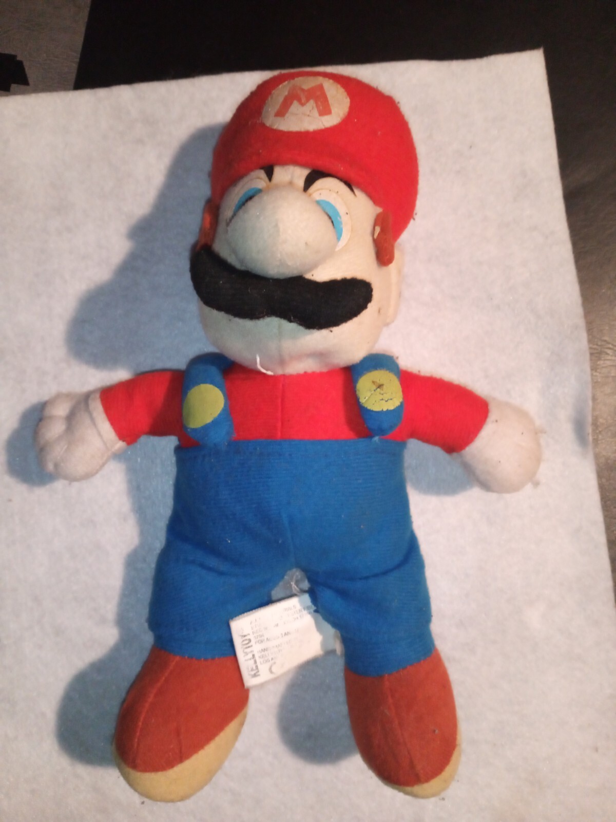 Nintendo Mario bros Kellytoy Plush 2001 Blue Eyes [RARE] vintage | eBay