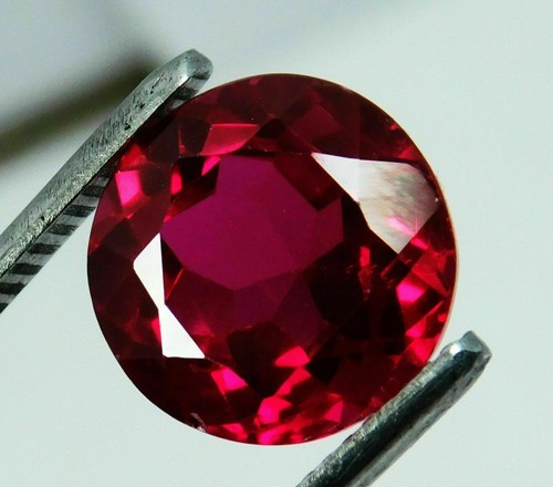 Natural Ruby Round Cut Mozambique Red Ruby Loose Gemstone 6.77 Ct | eBay