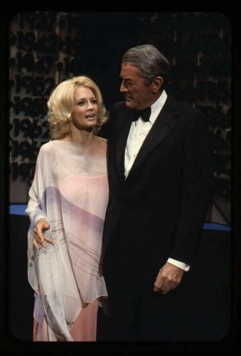 Angie Dickinson Gregory Peck Vintage Candid Original 35mm Transparency ...