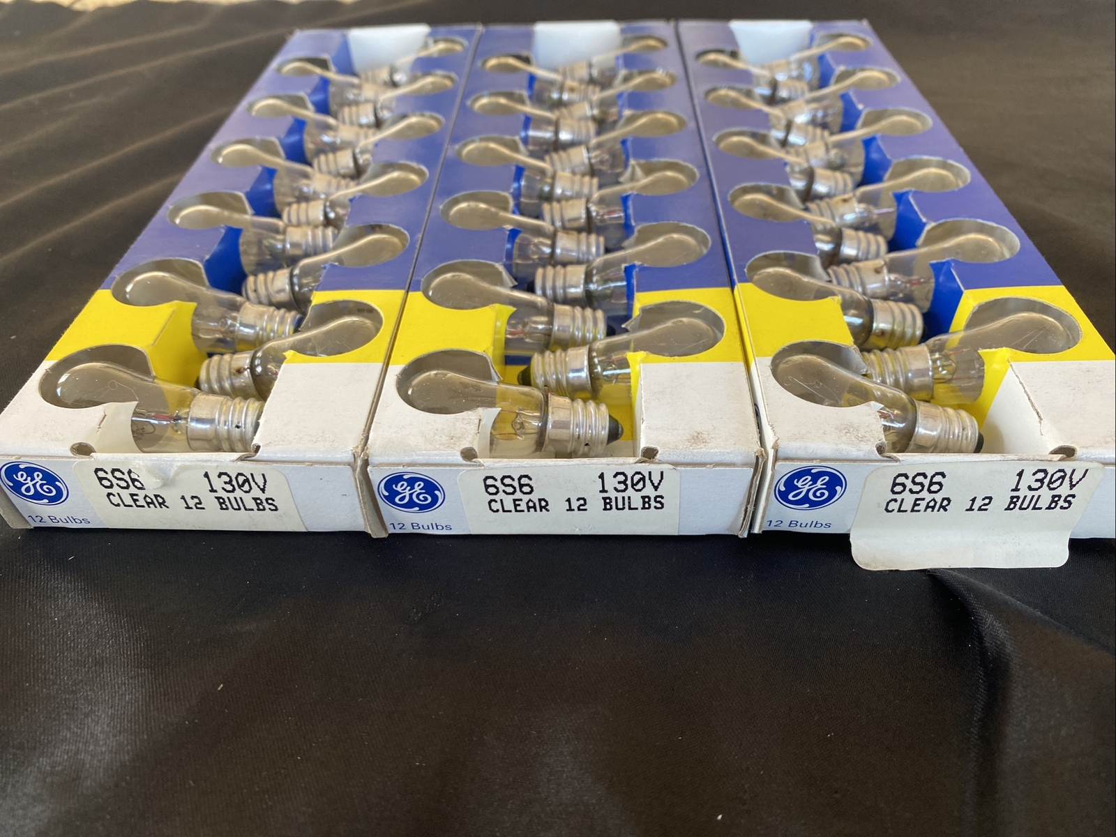 Lot Of 36 REPLACEMENT BULBS FOR GE 6S6 6W 130V Clear Bulbs | eBay