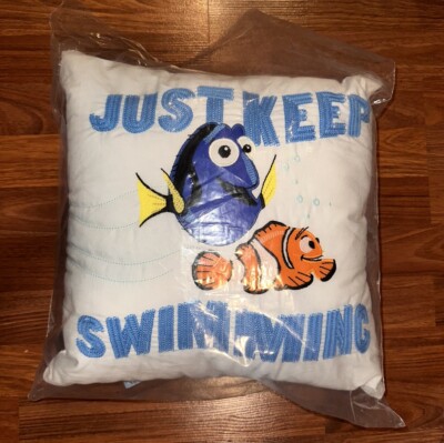 NEW Pottery Barn Kids Disney Pixar Finding Nemo Just Keep Swimming ...
