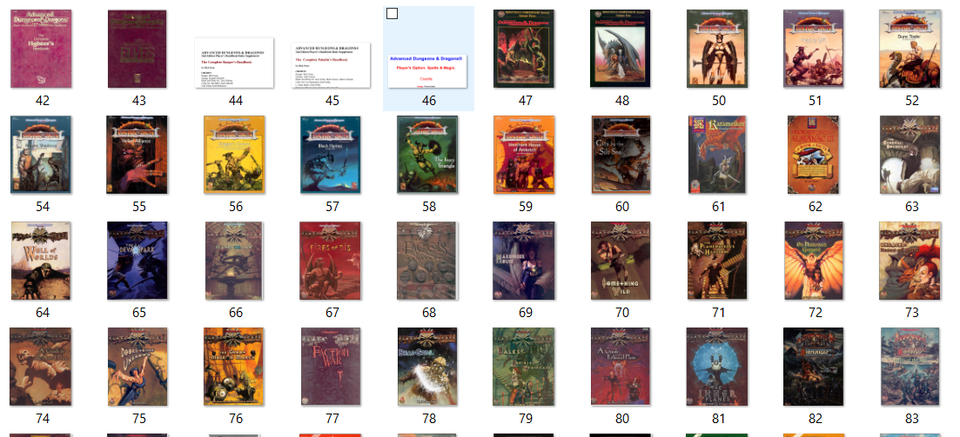 Huge D & D Mixed 3 Version Collection Books Module's User Guide 550 ...