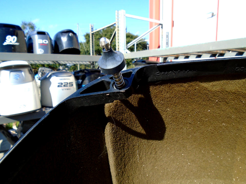 Black Rear Cowl Assy Cover 885358T02 Mercury Verado Outboard 200 300 ...