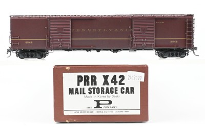HO Brass The P Company PRR Pennsylvania Railroad X-42 Mail Storage Car ...