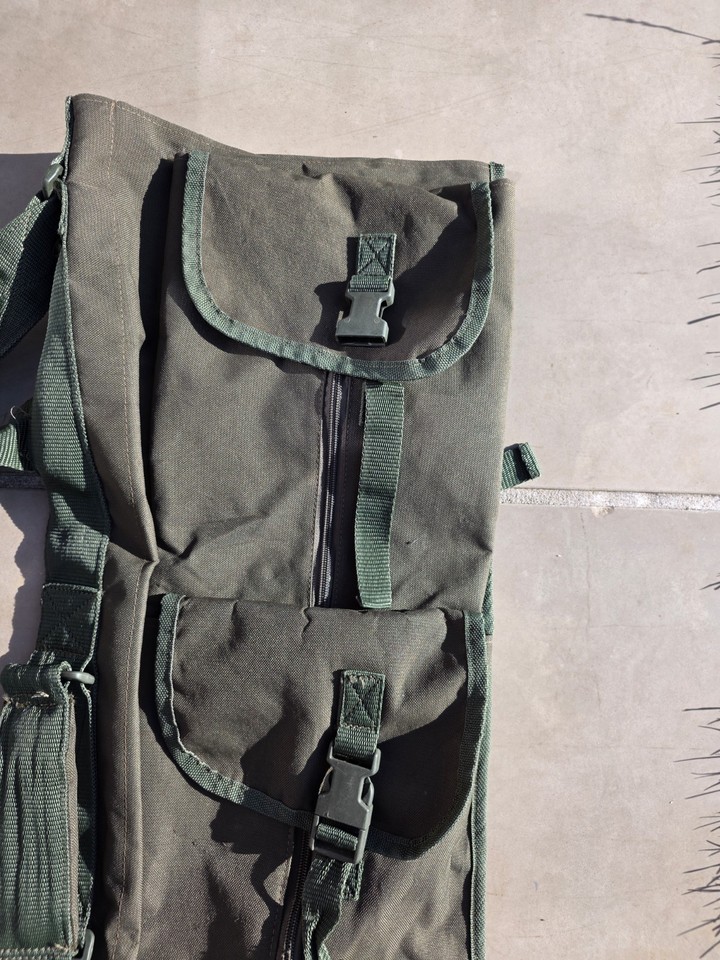 Cotswold Aquarius 5 Rod Deluxe Fishing Rod Quiver Green Holdall British ...