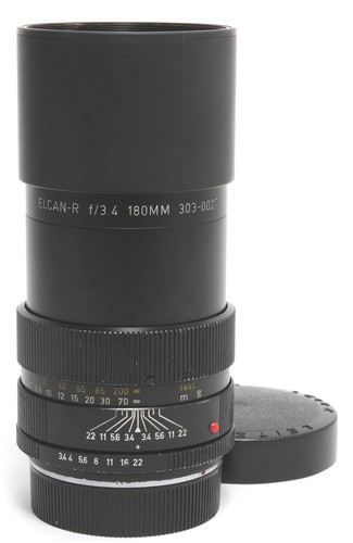 Leitz Canada 3.4/180mm Elcan-R 303-0027 made for US Army lens for Leica ...