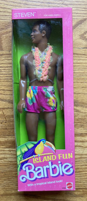 Vintage 1991 Mattel Island Fun Barbie Steven Doll #4093 | eBay