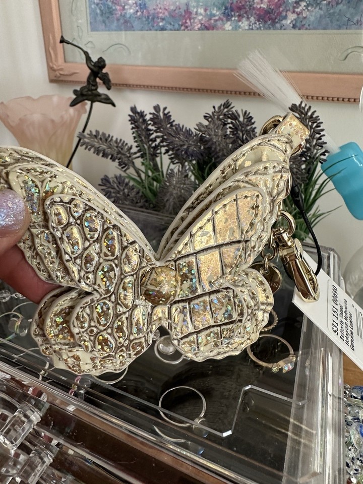 Brahmin Butterfly Hologram Melbourne Tassle-BNWT | eBay