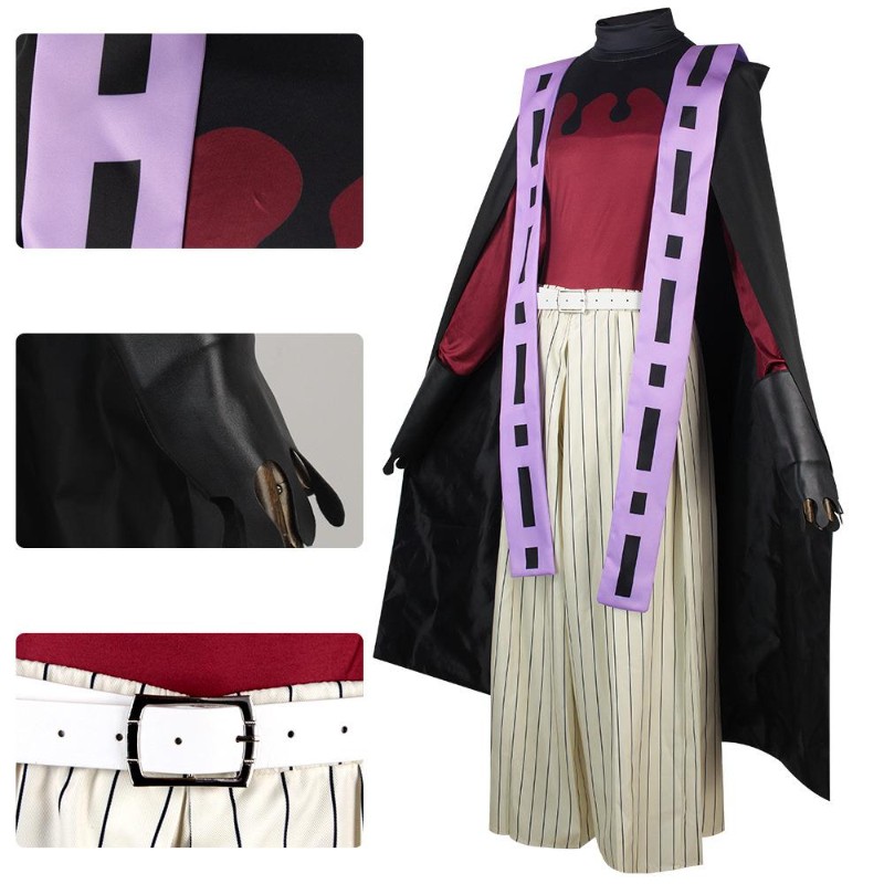 Douma Cosplay Set Kimono Halloween Costumes Accessories Demon Slayer ...