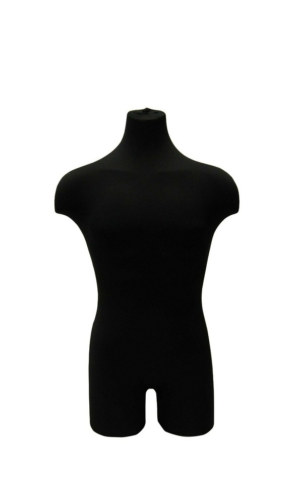 Black Men's Shirt and Pant Form Dress Form Body Form Mannequin Torso ...