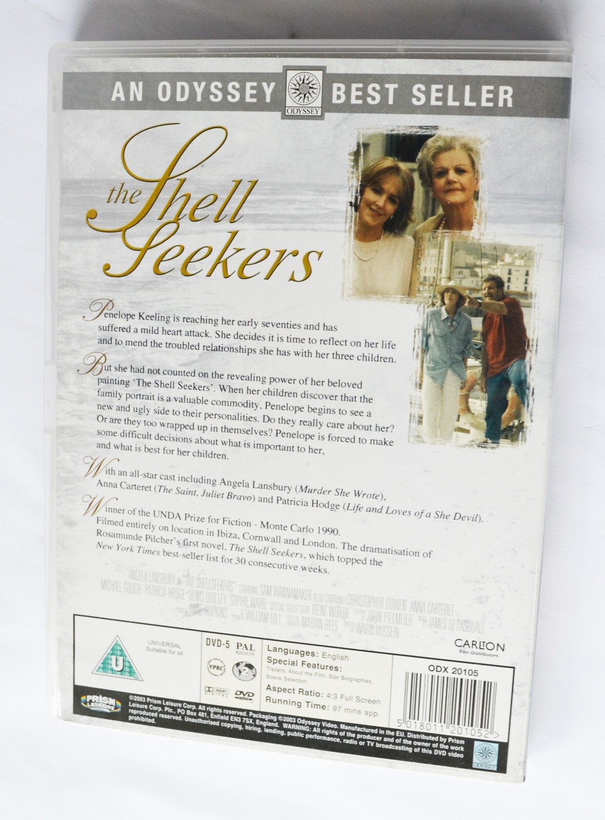 The Shell Seekers (2003) DVD based on Rosamunda Pilcher novel. Angela Lansbury | eBay UK