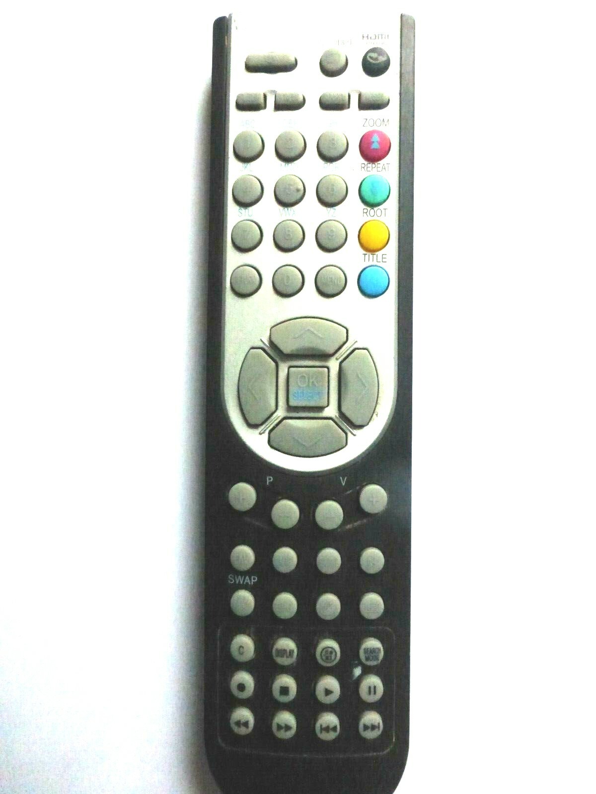 Techwood Tv/dvd Combi Remote RC1900 for 19911dvdlcd 26884dvdlcdhdr for ...