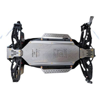 Steel Chassis Armor Chassis Protective Armor Upgrade Parts for ARRMA 1 ...