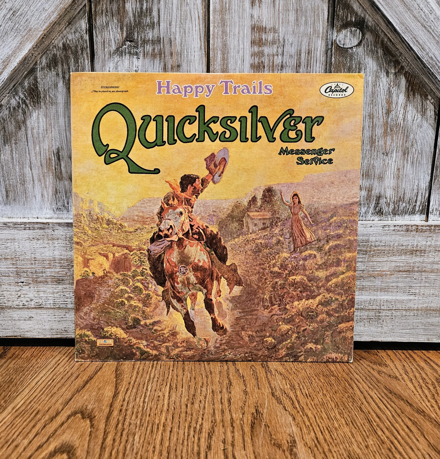 *RARE* Quicksilver Messenger Service " Happy Trails" 1969 Vinyl Album ...