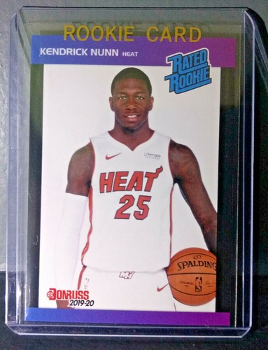 Kendrick Nunn 2019-20 Panini NBA #36 Rated Rookie Retro Card 1/3431 | eBay