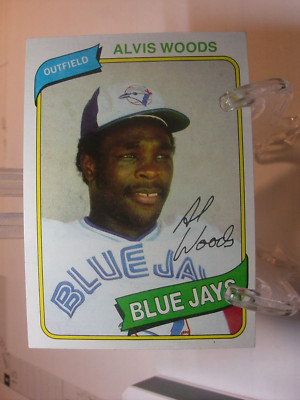 1980 Topps Baseball Card #444 - Alvis Woods - Toronto Blue Jays (95315 ...