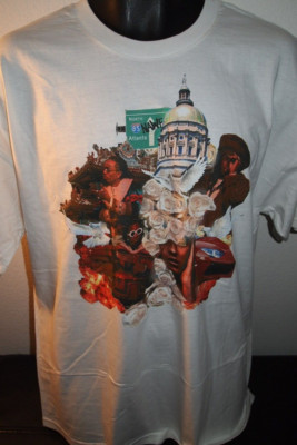 NWOT YRN YUNG RICH NATION ATL CITY MONTAGE GRAPHIC LOGO TSHIRT SIZE ...