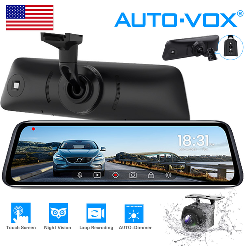 AUTO-VOX T9 FHD Car Backup Camera Kit 1080P OEM Rear View Monitor Night ...