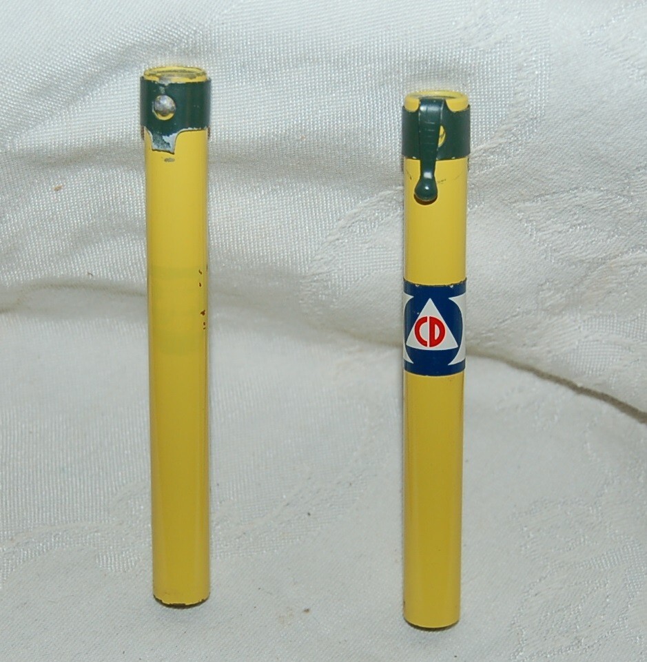 Landsverk Civil Defense Radiological Quartz Fiber Pocket Dosimeter CD V ...