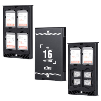 Memory Card Case Holder Storage for SD Micro SD MSD TF CFexpress Type A ...