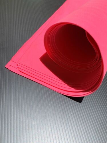 100 Sheets Silk Foam (Foamiran) For Flowers Handmade Size 19,6"x19,6" x ...