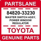 84820-33230 Toyota OEM Genuine MASTER SWITCH ASSY, POWER WINDOW ...