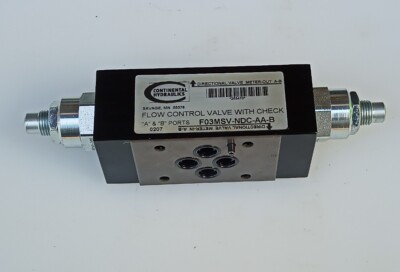 Hydraulic Valves - Continental Hydraulics