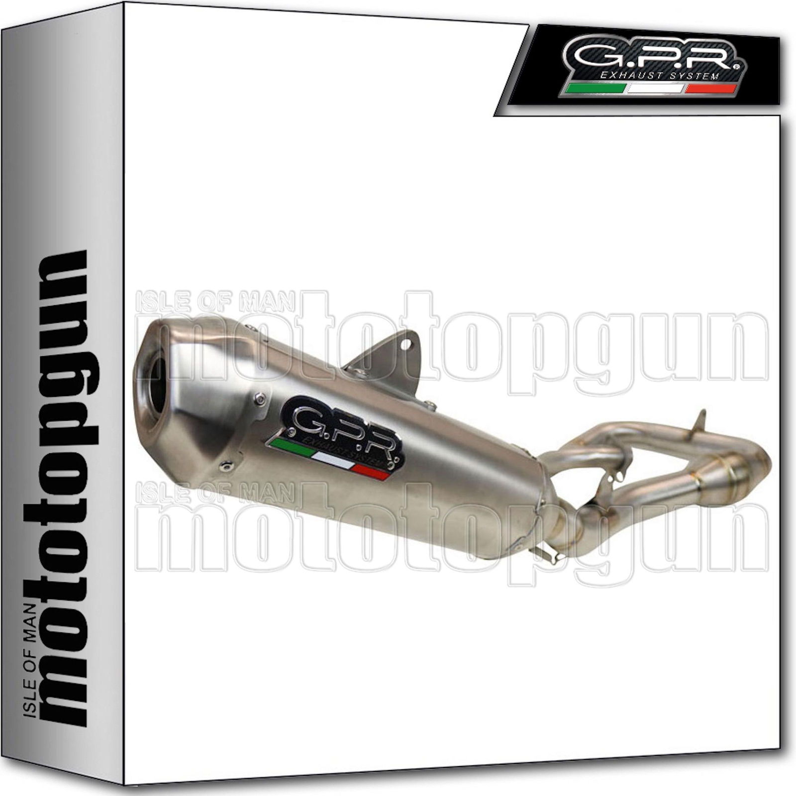 GPR FULL EXHAUST COMPETITION CROSS PENTACROSS F-TITAN HUSQVARNA FC 350 ...