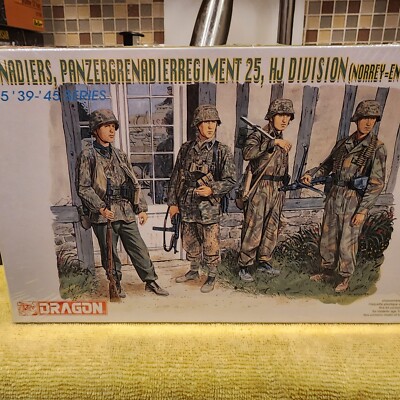 Dragon #6110 Grenadiers Panzeregiment 25 HitlerJugend ( Normandy ) 1/35 ...