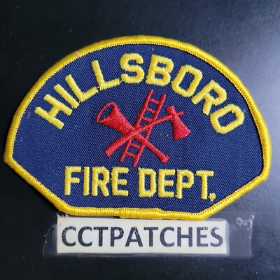 HILLSBORO, OREGON FIRE DEPARTMENT PATCH OR | eBay