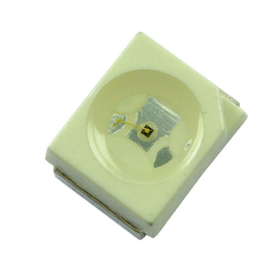 10 DRY-NJS-UV1-1 LED SMD LEDs yellow 587nm 560mcd 120° DomiLED ...