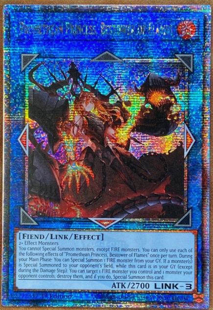 Yugioh! - Promethean Princess, Bestower of Flames PHNI-EN052 -Quar ...