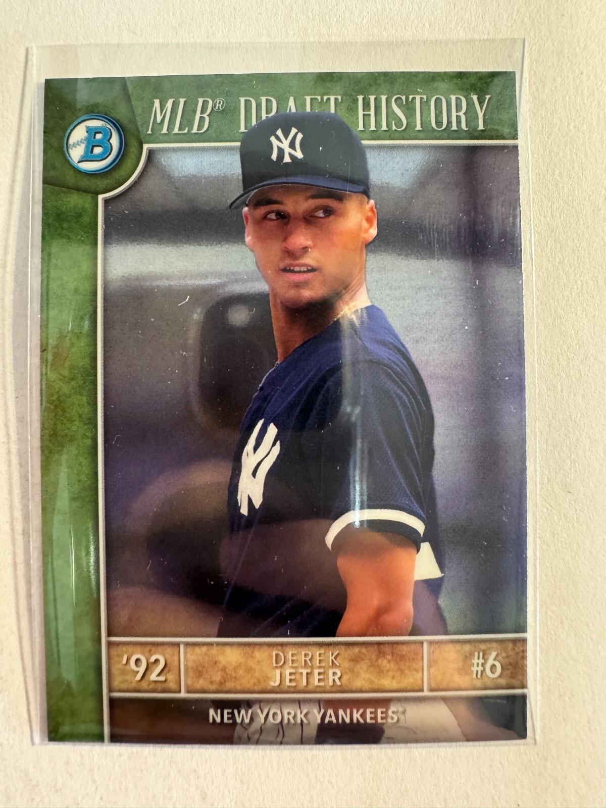 K184,354 - 2017 Bowman Chrome Draft MLB Draft History #MLBDDJ Derek ...