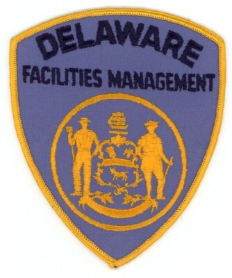 DELAWARE DE FACILITIES MANAGEMENT SHOULDER PATCH POLICE SHERIFF | eBay