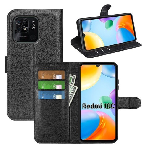 Housse Pour Smartphone Xiaomi Redmi 10C Étui Wallet FlipCover Neuf ...