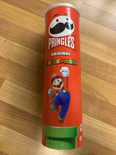 PRINGLES SUPER MARIO - ORIGINAL FLAVOUR - 185g- LIMITED EDITION- POTATO ...