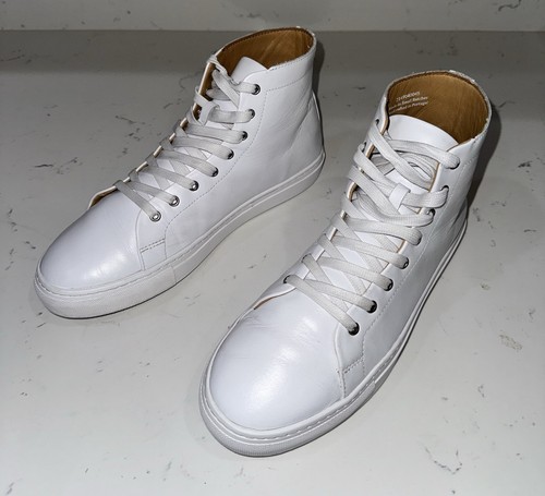 Thursday Boot Company Premier High Top White Sneaker Size 10 | eBay