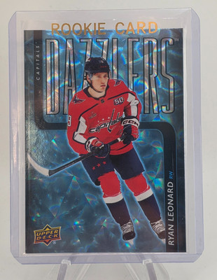 2025-26 Upper Deck Hockey Ryan Leonard BLUE Dazzlers Rookie | eBay