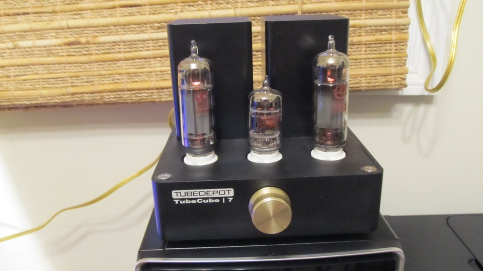 TubeCube 7 Vacuum Tube Cube Audio Amplifier Tube Depot 6BQ5 12AX7 ...